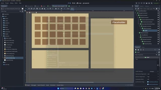 3. Player Menu 1 - UI