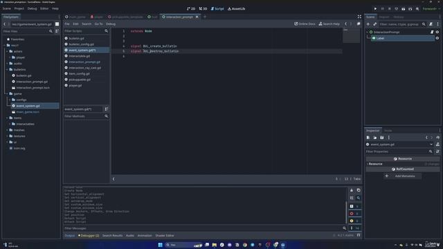 4. HUD, Events and Bulletins