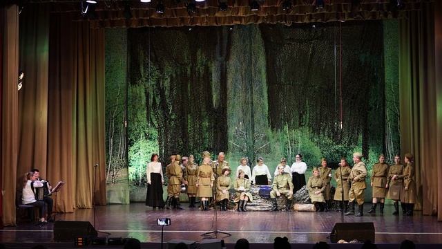 Литературно-музыкальная композиция "Живая память о войне", ансамбль "У околицы"