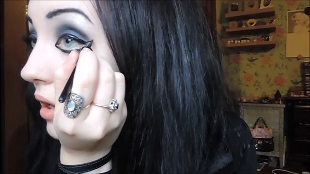 ✥ Classic Gothic Makeup Tutorial ✥