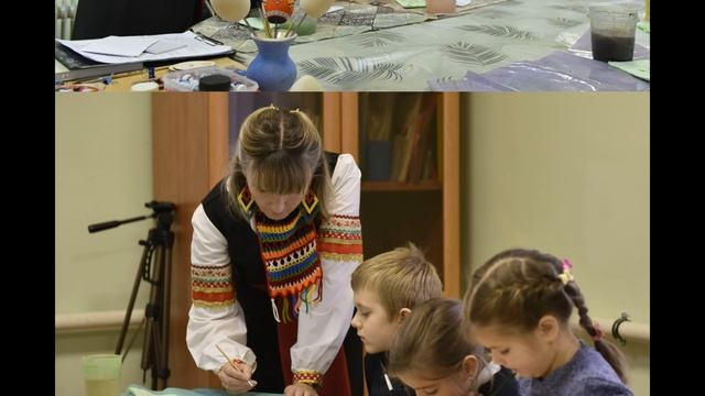 ЦРТДиЮ "Радуга" Воронеж. Открытое занятие детского объединения изостудии "Краски"