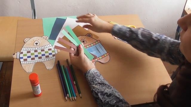 Мастер-класс "Свитер для мишки"