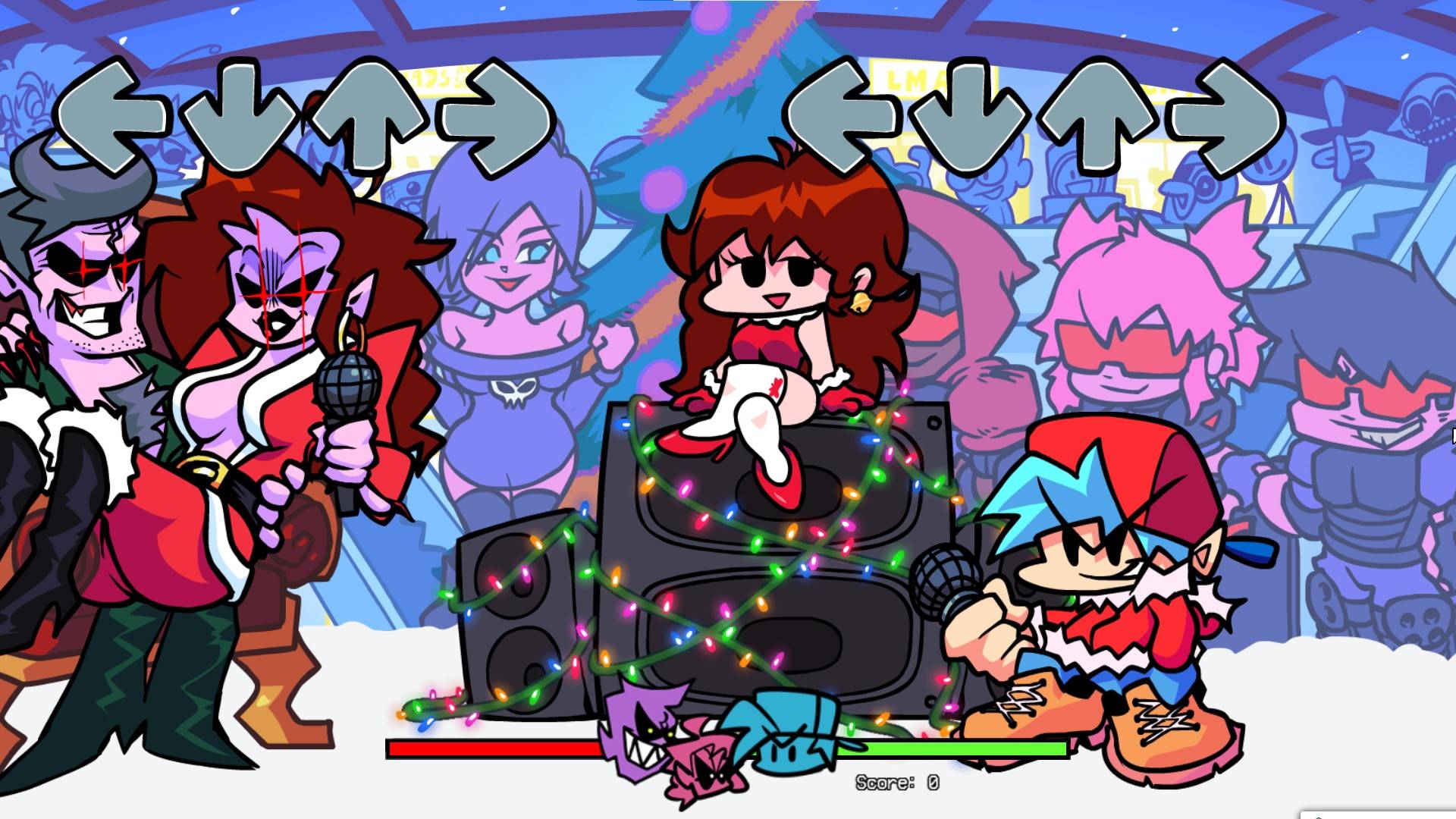 "Friday Night Funkin'" 5 Неделя Прохождение