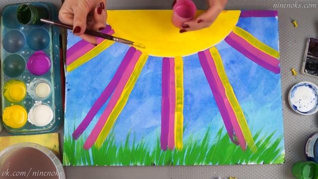 Как НАРИСОВАТЬ ЦВЕТЫ - подснежники с РЕБЁНКОМ? Уроки рисования для детей с 3 лет.