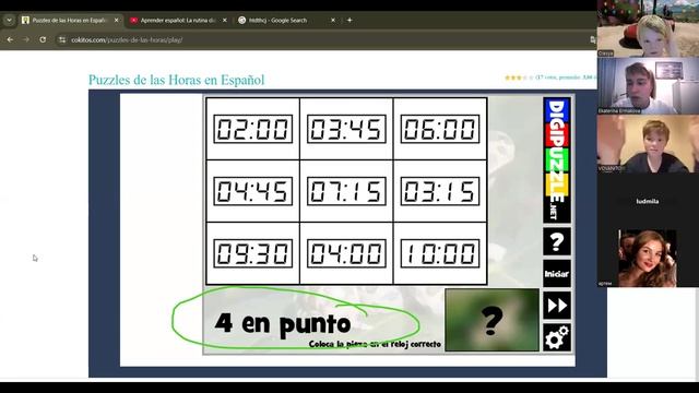 26.11 U3L3 Chicos Chicas испанский