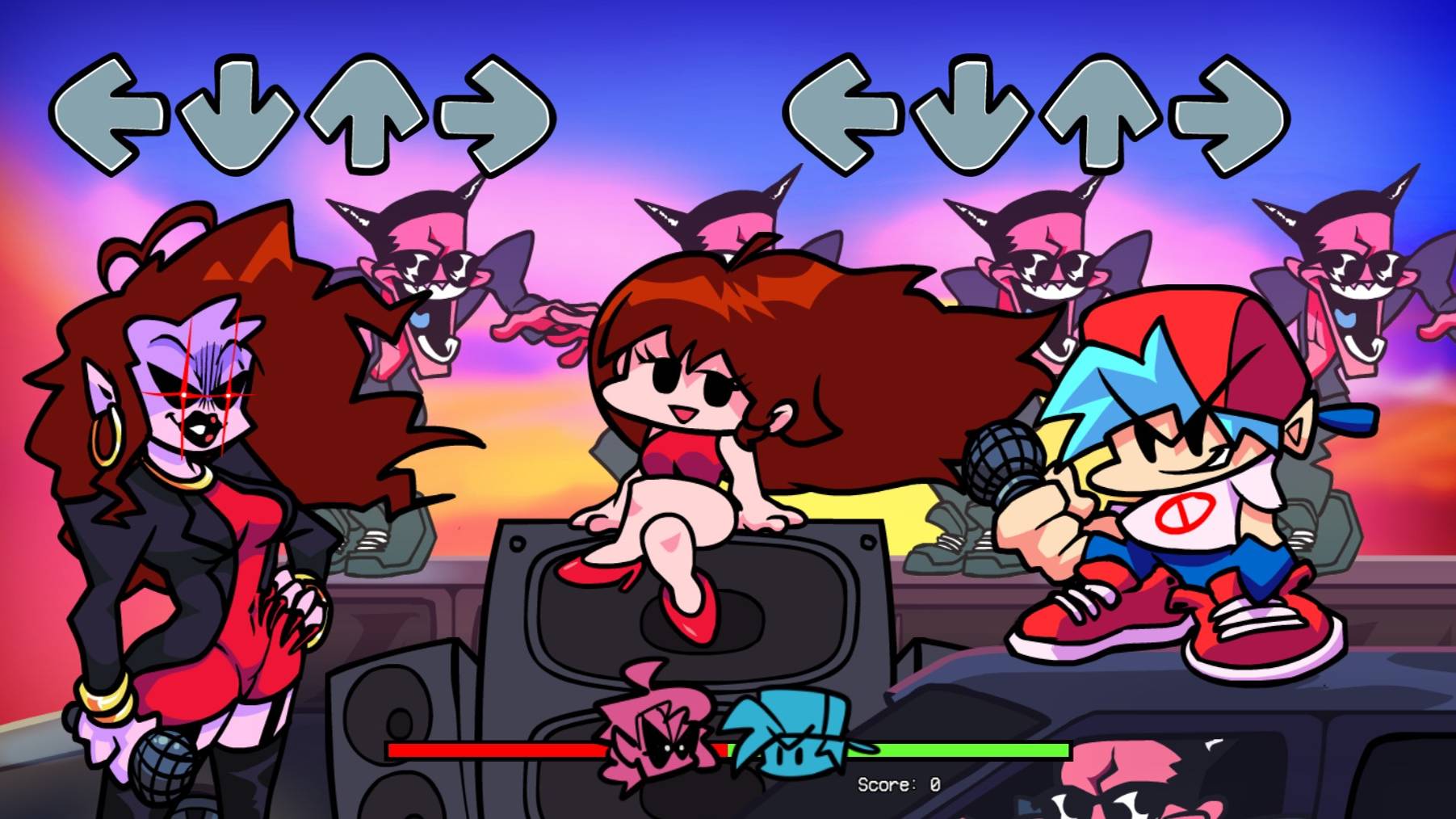 "Friday Night Funkin'" 4 Неделя Прохождение