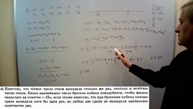 Ошибка в задаче 19 (вар 1) в сборнике Ященко 36 вариантов 2025 (профильный уровень)