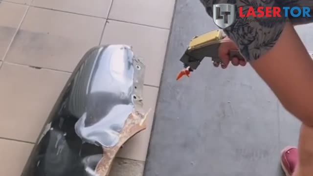 Лазерная очистка ЛКП