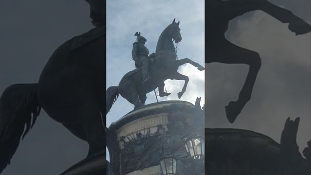 Прогулки по Санкт-Петербургу. Памятник Николаю I.