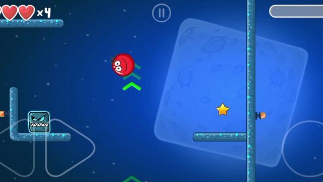 шарик-помидор полетел на луну.красный шарик 4 #4