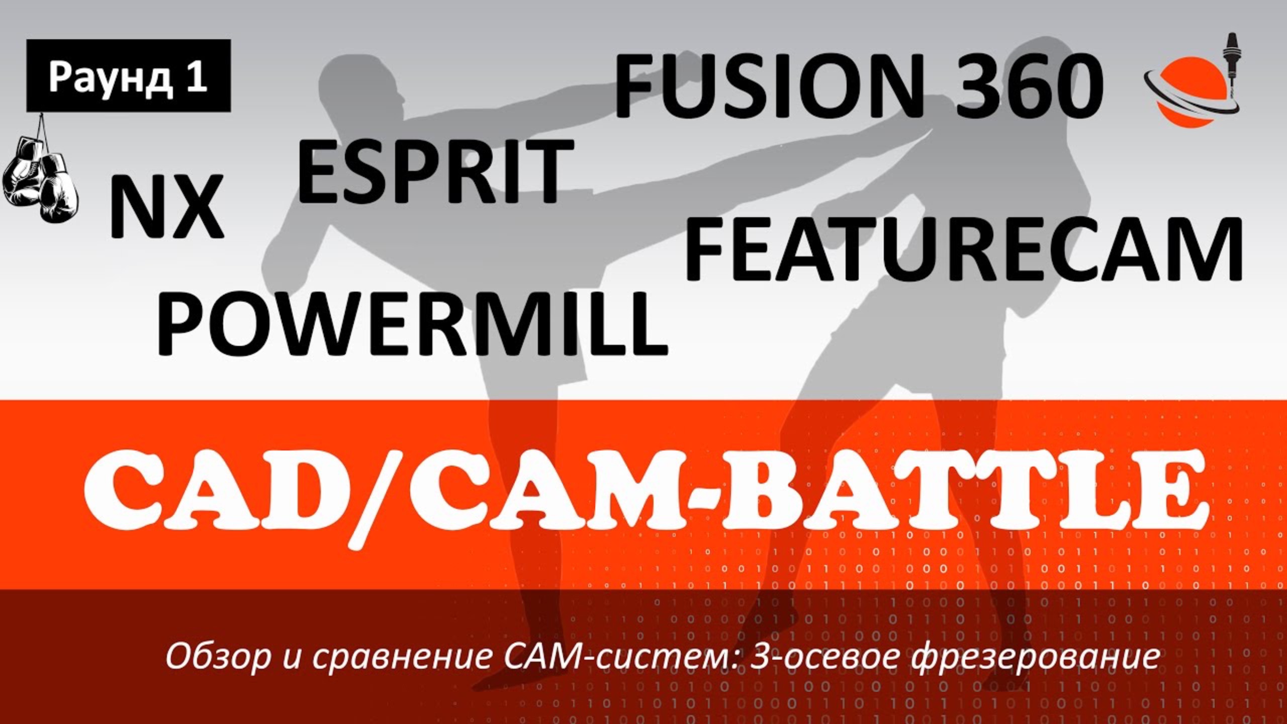 CAD/CAM-БАТТЛ - РАУНД 1: NX, ESPRIT, POWERMILL, FEATURECAM, FUSION 360