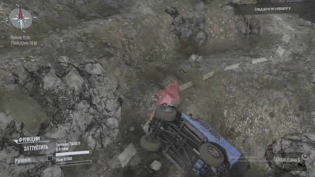 МОЩЬ УАЗА! ИСПЫТАНИЕ "ЗАБРАТЬСЯ НА ХОЛМ" | Spintires: MudRunner