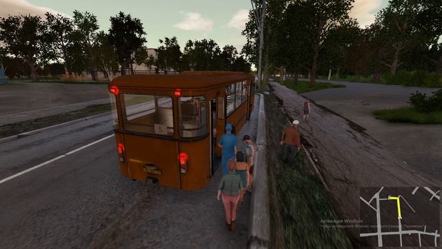 "По центральным улицам" на старом добром ЛиАЗе! | Bus Driver Simulator