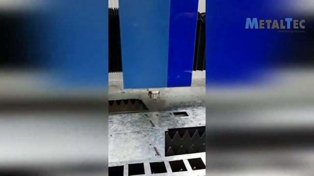 Лазерный станок MetalTec 1530S - Резка оцинкованного листа 1,5 мм