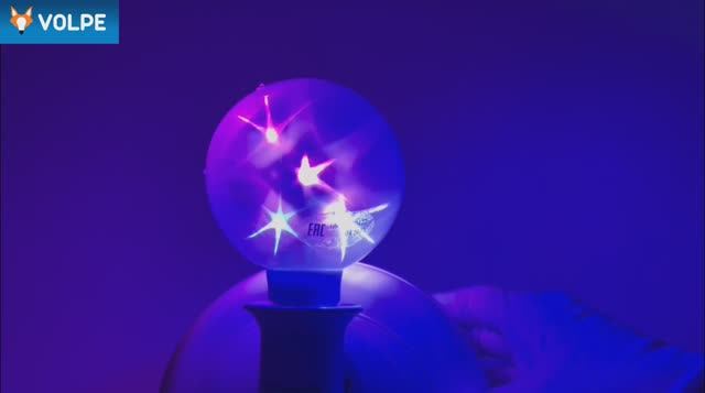 Светодиодный светильник Диско шар 3D Volpe ULI-Q308 1,5W/RGB/E27 UL-00002761