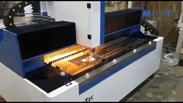 Лазерный станок MetalTec 1530S - Резка углеродистой стали 4 мм