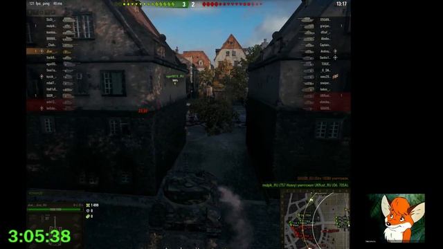 Лис ракует в танках часть 40.2