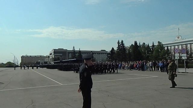 БАРНАУЛЬСКИЙ  ПАРАД ПОБЕДЫ! 9 МАЯ.