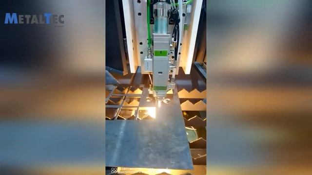 Лазерный станок MetalTec 1530F - Режем углеродистую сталь толщиной 3 мм