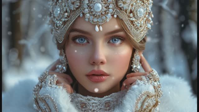 ❄️ Стихотворение для детей Снегурочка от автора