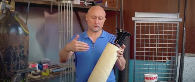 Каркас фильтра. Корпус фильтра. Каркас рукавного фильтра. Каркас фильтровального рукава. Экогард.