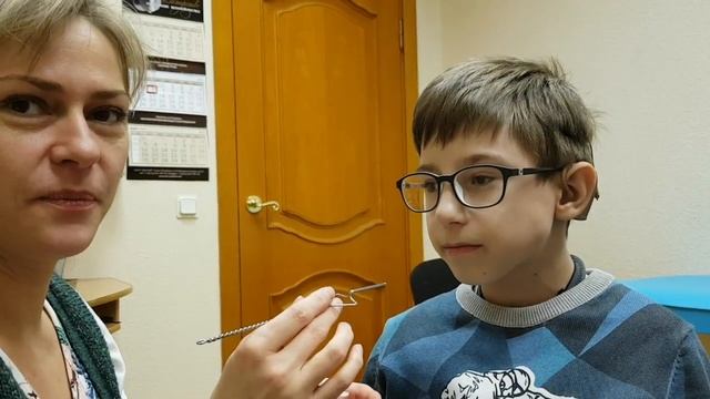 Звук С. Постановка зондом. Нарушение слуха и дизартрия. Логопедическое занятие