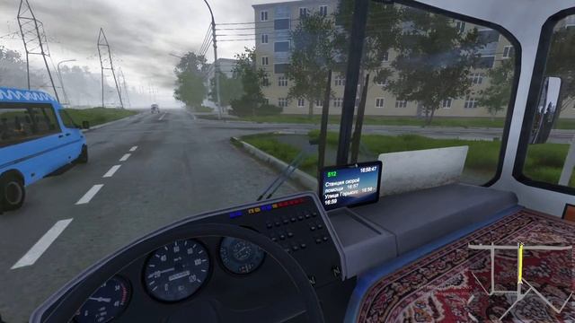 ПО ТУМАННЫМ УЛИЦАМ | BUS DRIVER SIMULATOR
