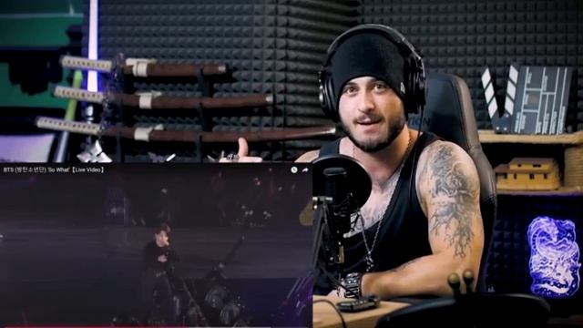 Реакция Byakko 9T.n. на BTS "So What "