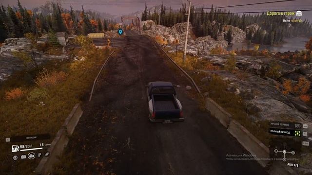 Прохождение SnowRunner #2 | Путь к первому гаражу.