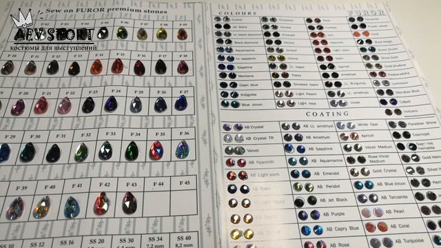 Как выбрать стразы для гимнастического купальника, платья для фигурного катания