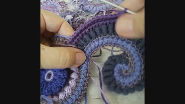 ФРИФОРМ - тунисское вязание