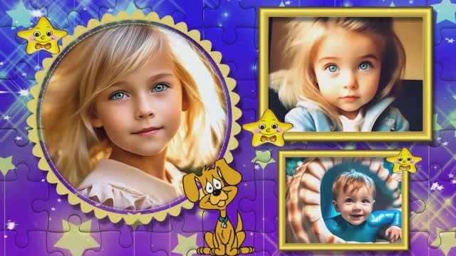 Детское видео на заказ из фото вашего ребенка.