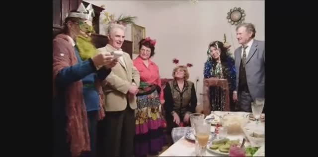 Встречаем с друзьями год Быка 2009 .