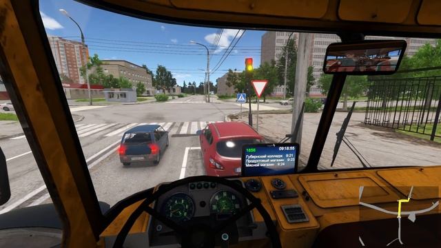 НАГЛАЯ ОКА БЫЛА ПРОТИВ ЛИАЗА! | BUS DRIVER SIMULATOR