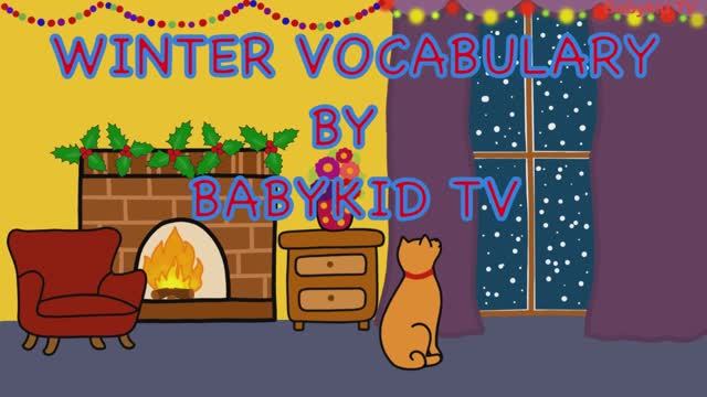 WINTER VOCABULARY / Зима (карточки - слова)