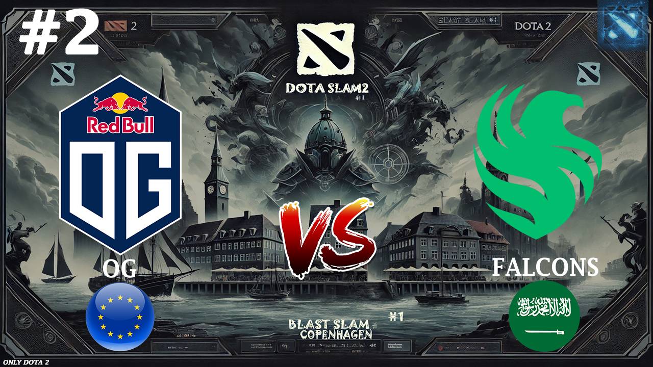 ОНИ ХОТЕЛИ КАК ЯТОРО, ВЫИГРАТЬ КЕРРИ ДРОВКОЙ! | OG vs Falcons #2 (BO3) BLAST Slam