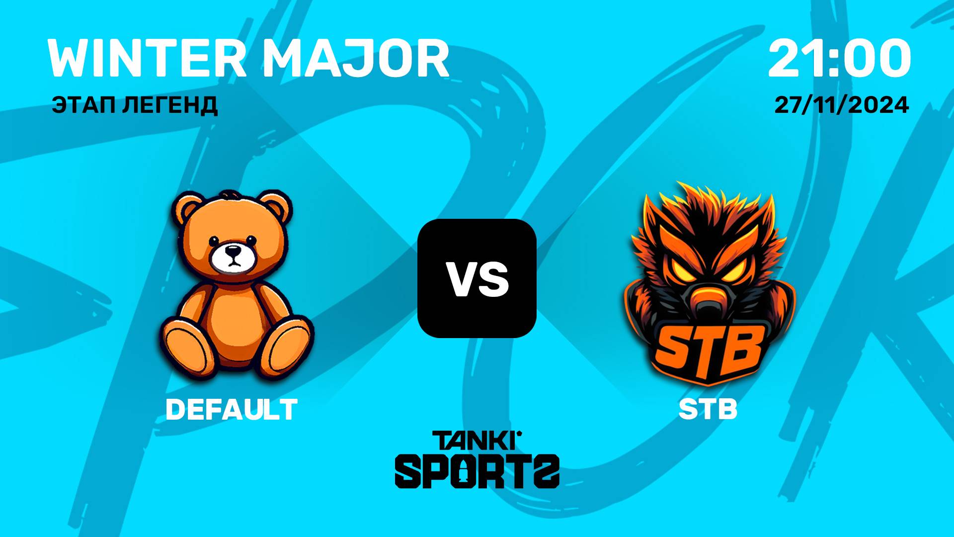 DEFAULT VS STB | WINTER MAJOR 2024 | 27.11.2024