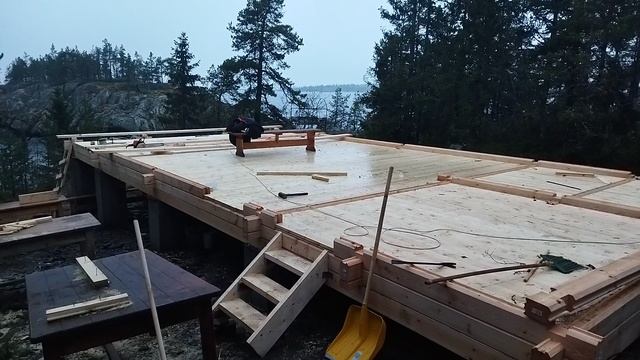 строим новую беседку #стройка#строим#строительство#беседка #карелия #топвилео