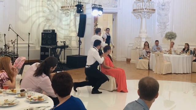 Свадьба в Петровском Путевом Дворце. Ведущий - Юрий Белоусов