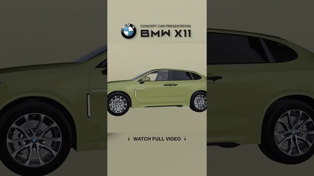 BMW X11 CONCEPT CAR OLIVE LEAF - SHORTS 2