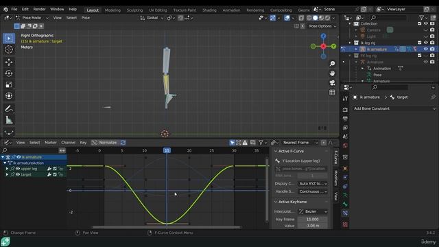 19 - Animating an IK Leg