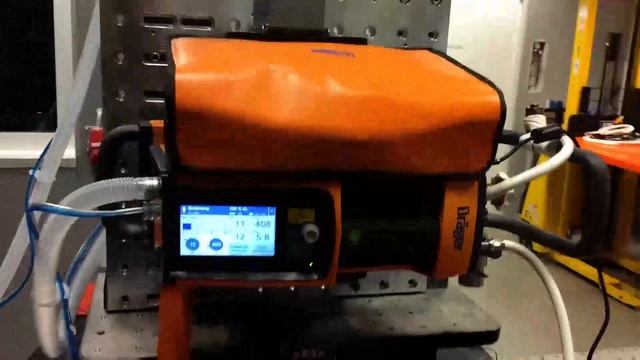 Портативный аппарат ИВЛ Dräger Oxylog VE300: испытания в тест-центре Dräger