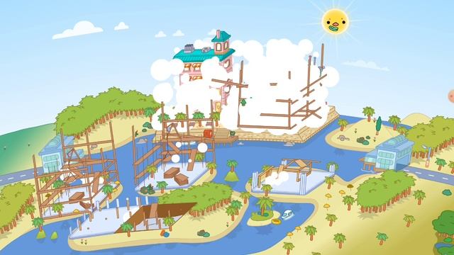 как строятся локации в тока бока