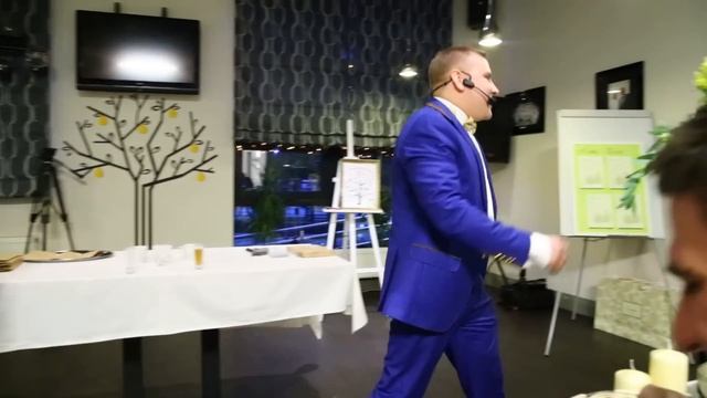 Комические фокусы, прикольные фокусы на праздник. Ведущий Дмитрий Олейник