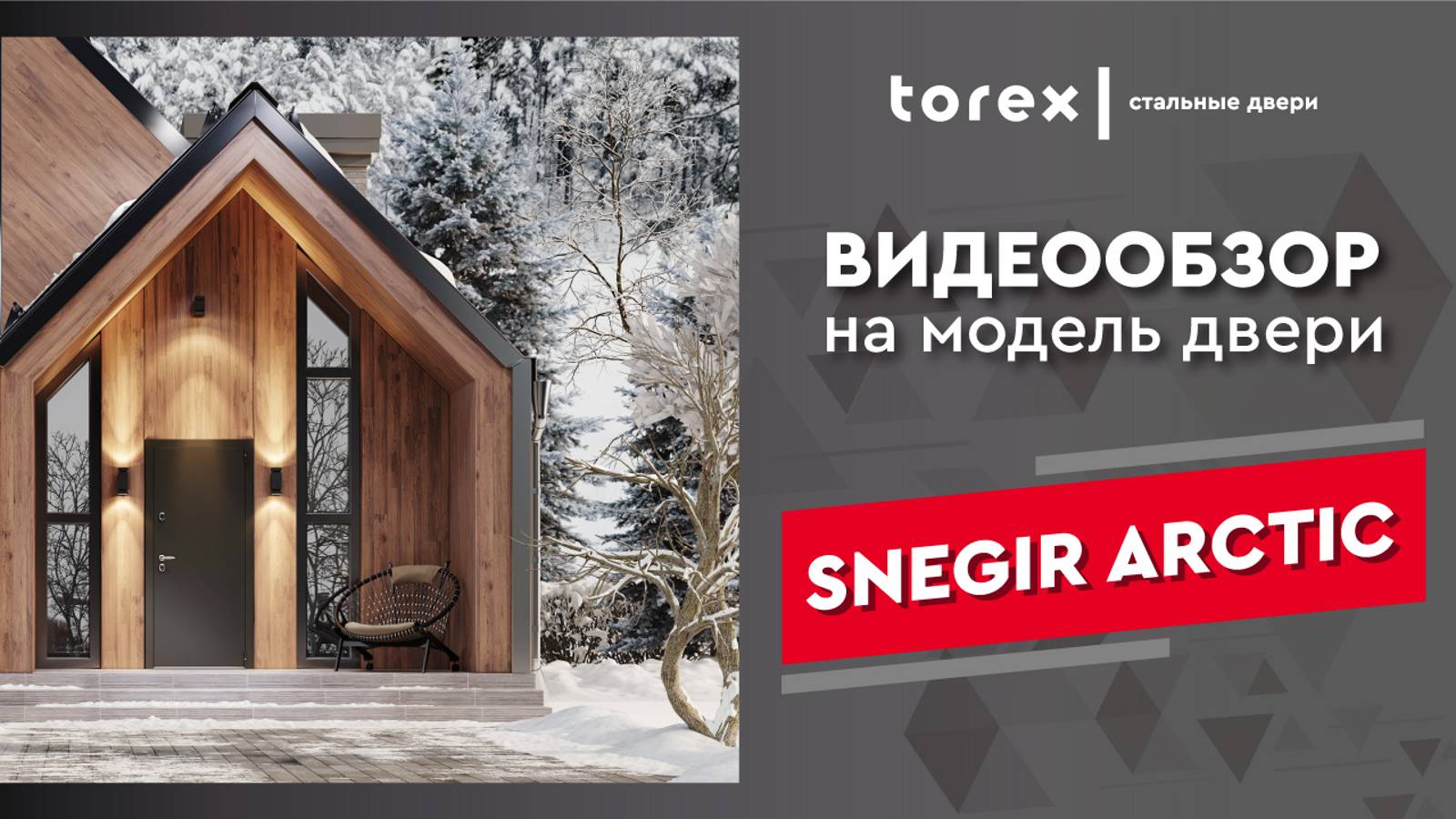 SNEGIR ARCTIC - ДВЕРЬ ДЛЯ ДОМА ОТ TOREX