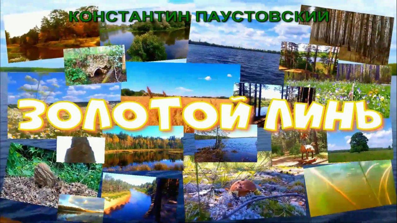 АУДИОКНИГА ,,ЗОЛОТОЙ ЛИНЬ,,КОНСТАНТИН ПАУСТОВСКИЙ