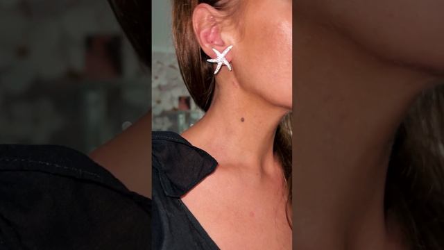 Серьги- трансформеры с кристаллами Swarovski от Mary Melody