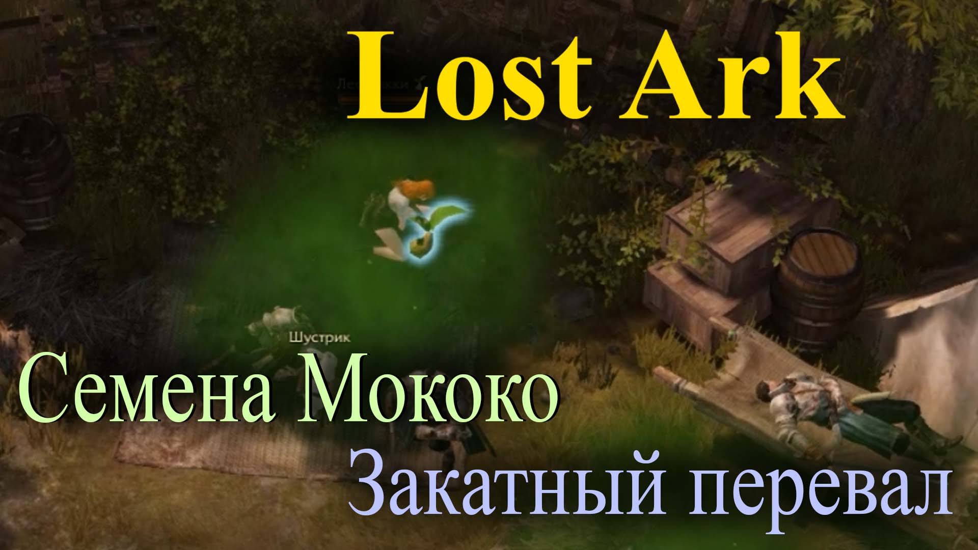 Семена мококо в Закатном перевале Lost Ark