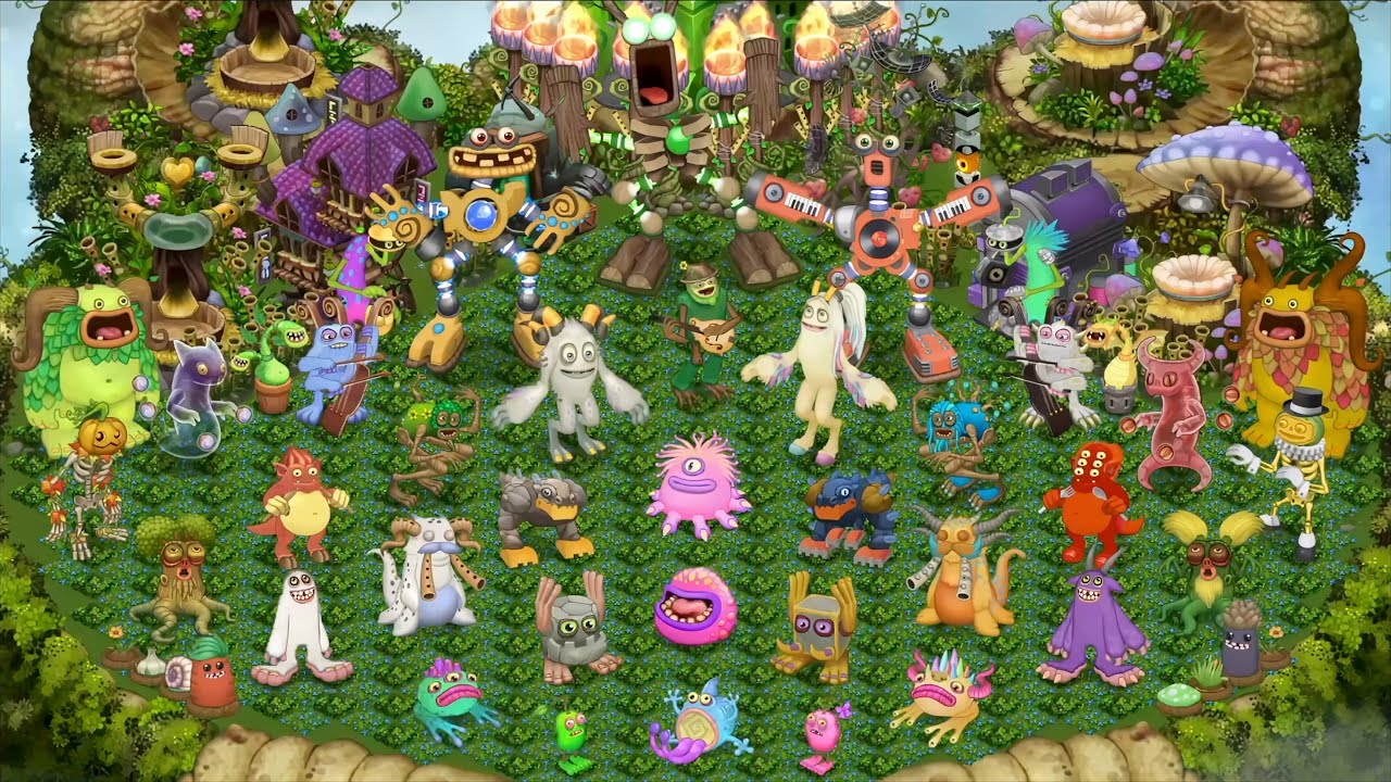 Остров Растений - Вся Песня 5.2 (My Singing Monsters, Мои Поющие Монстры, Msm, Мсм)