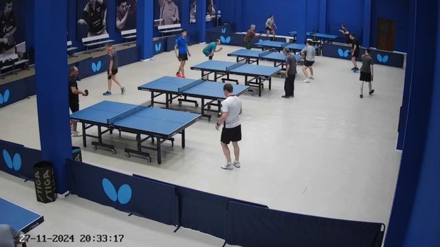 Вечерний турнир в Мегаполисе спорта Читы 1-6 столы 27 ноя 2024